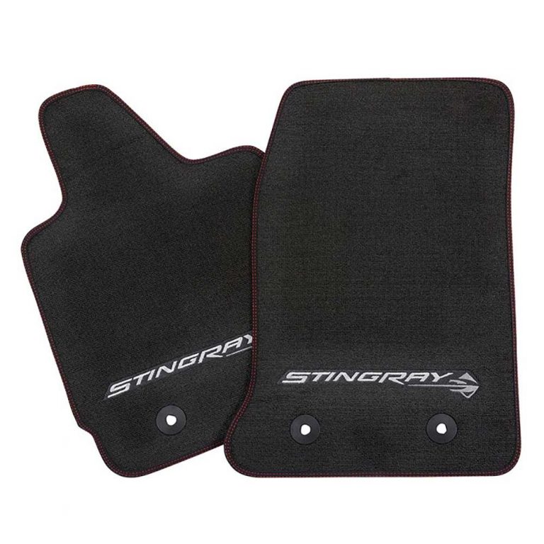 GM C7 Corvette Stingray Front Floor Mats - Corvette Garage