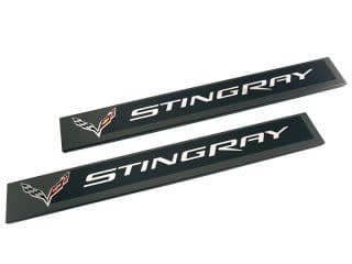 GM C7 Corvette Stingray Door Sill Plates - Corvette Garage