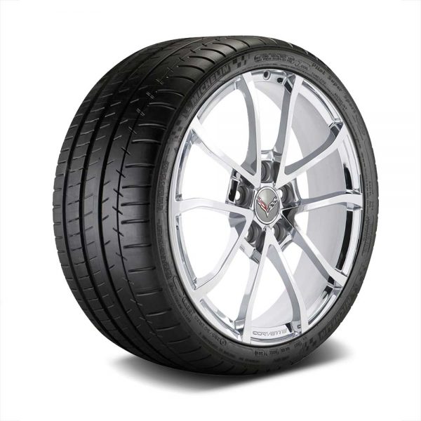GM C7 Grand Sport Chrome Wheel Tire Package for C6 Corvette