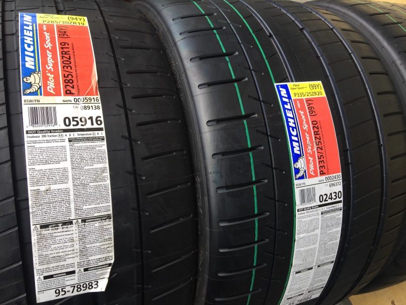 Corvette Tires - Michelin Pilot Super Sport ZP Tires