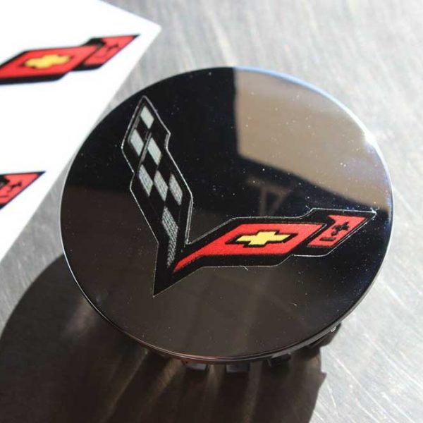 GM Jake Skull Center Caps for C7 Stingray and Z06 Corvette