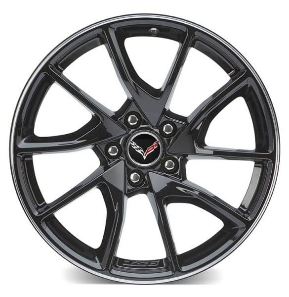 GM OEM C7 Z06 Chrome Corvette Wheel Set