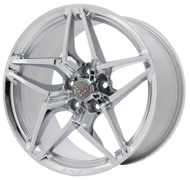 GM OEM C7 ZR1 Chrome Corvette Wheel Set