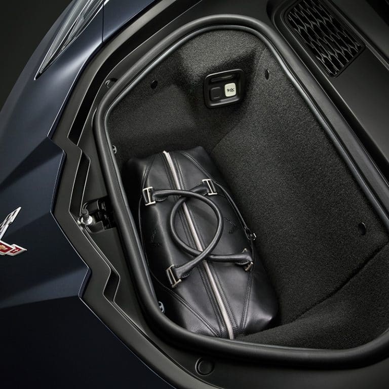 C8 Corvette Leather Luggage / Travel Bag - Corvette Garage