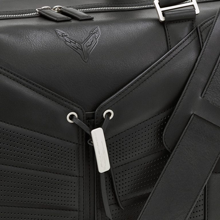 C8 Corvette Leather Luggage / Travel Bag - Corvette Garage