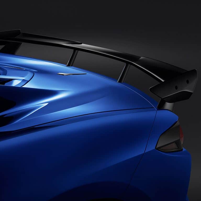 GM C8 Corvette High Wing Rear Spoiler - Corvette Garage