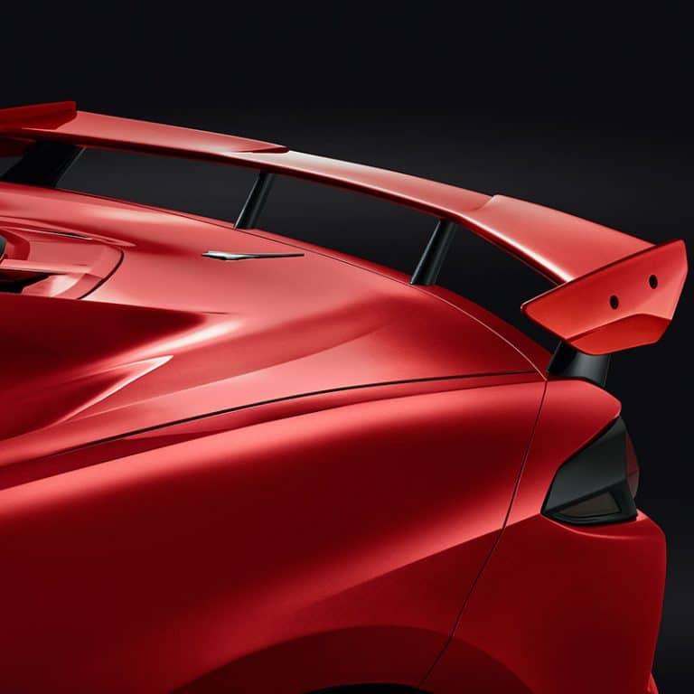 GM C8 Corvette High Wing Rear Spoiler - Corvette Garage