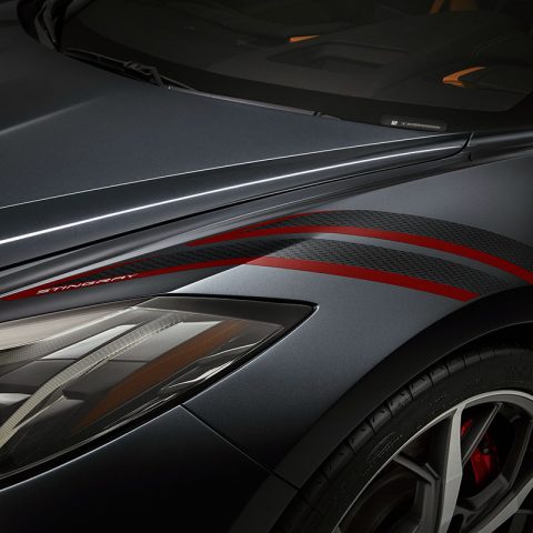 GM C8 Corvette Stingray Fender Hash Mark Decal Set