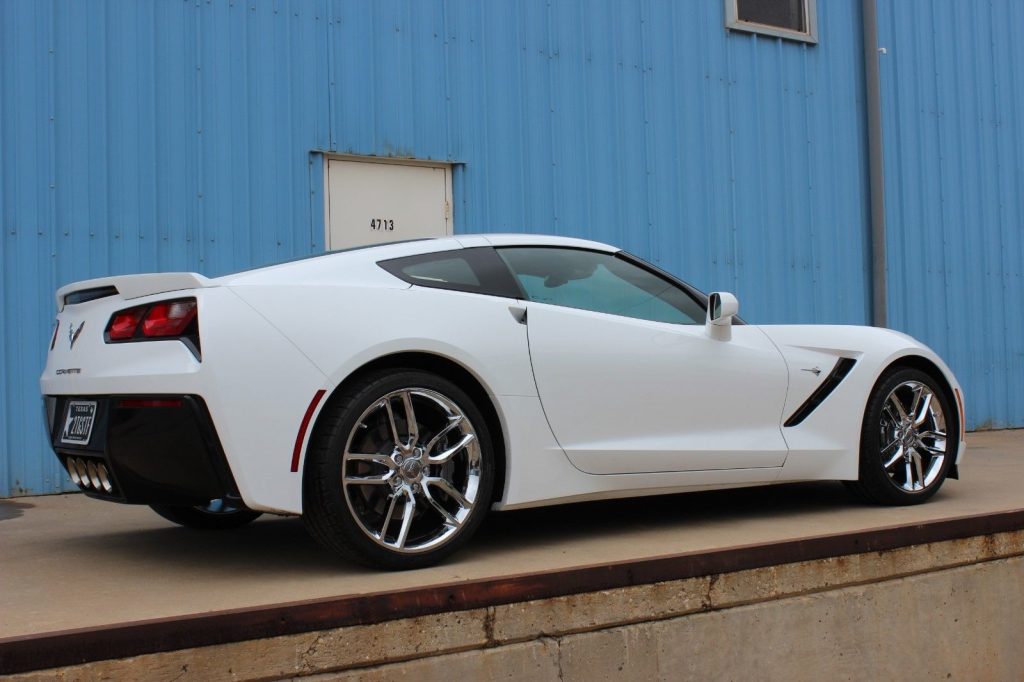 C7 Z51 Reproduction Chrome Corvette Wheel Tire Package