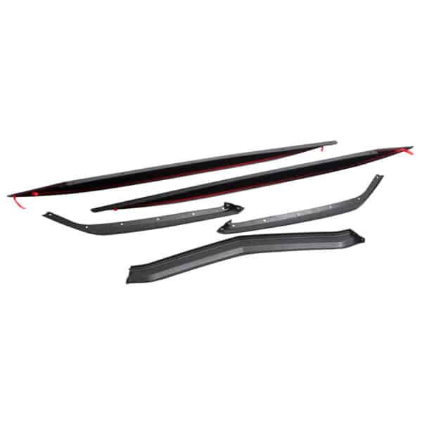 GM C8 Corvette Stingray Ground Effects Package Black - Corvette Garage