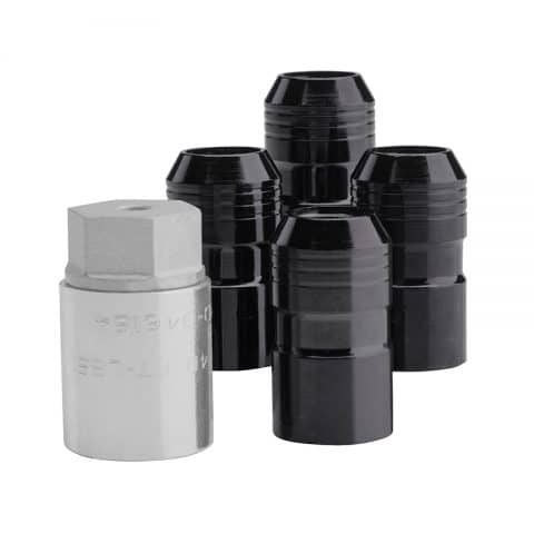 GM C8 Corvette Wheel Lock Kit - Black - Corvette Garage