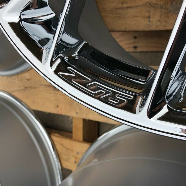 GM OEM C7 ZR1 Chrome Corvette Wheel Set