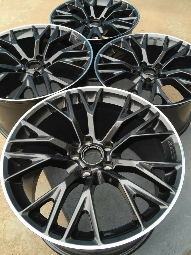 GM OEM C7 Z06 Chrome Corvette Wheel Set