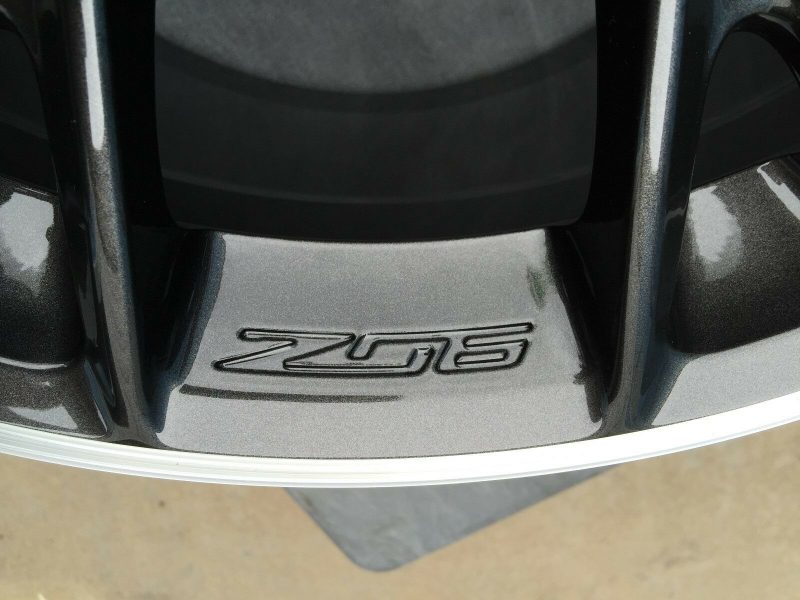 GM OEM C7 Z06 Spectra Gray Corvette Wheel Set